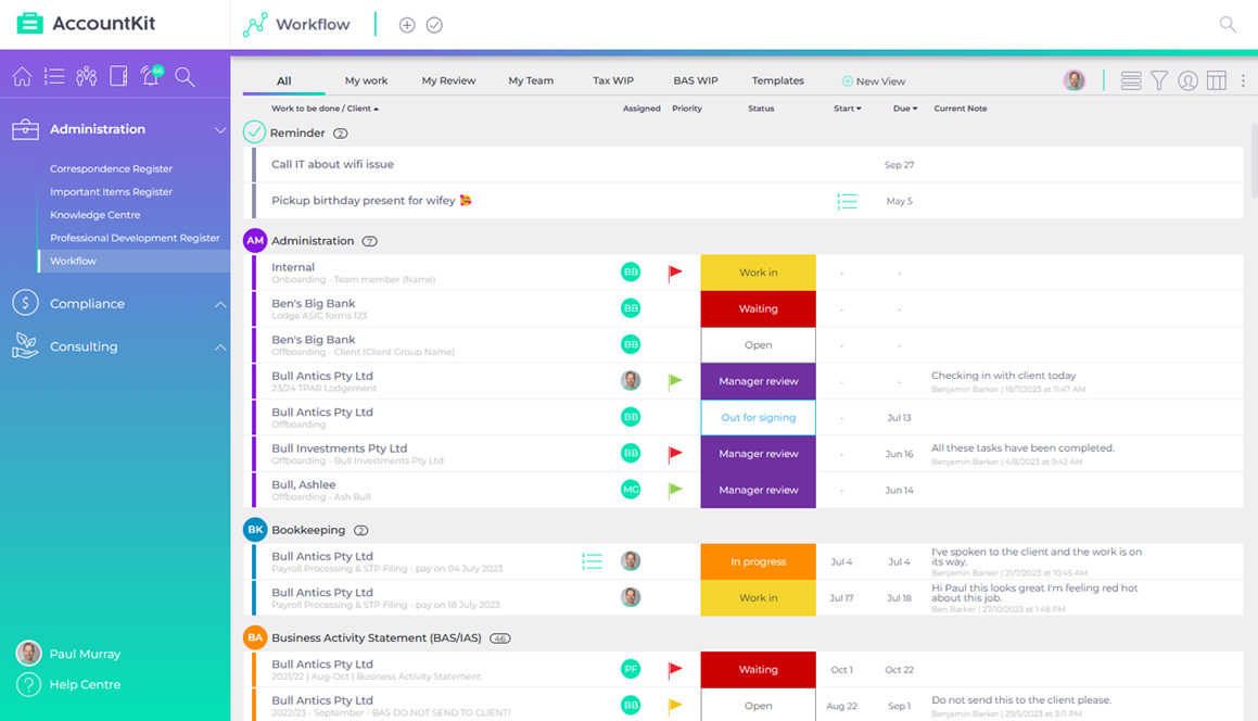 Workflow | AccountKit
